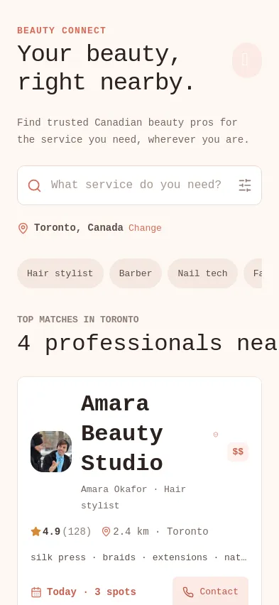 Beauty Connect Canada