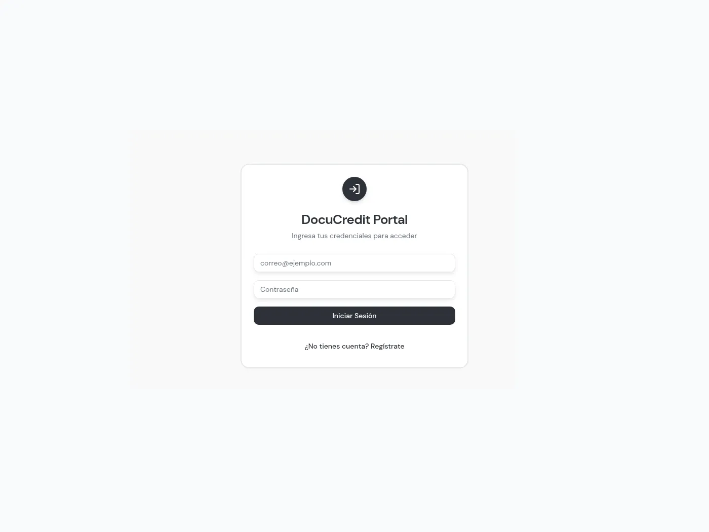DocuCredit Portal