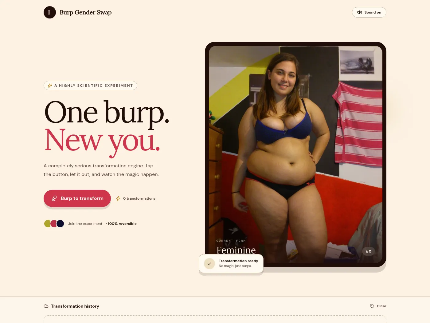 Burp Gender Swap