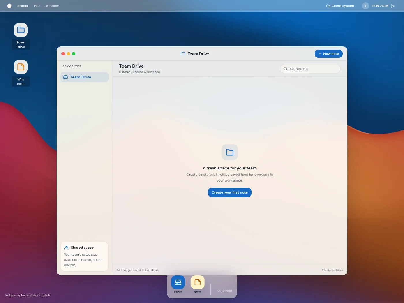 MacOS Web Workspace