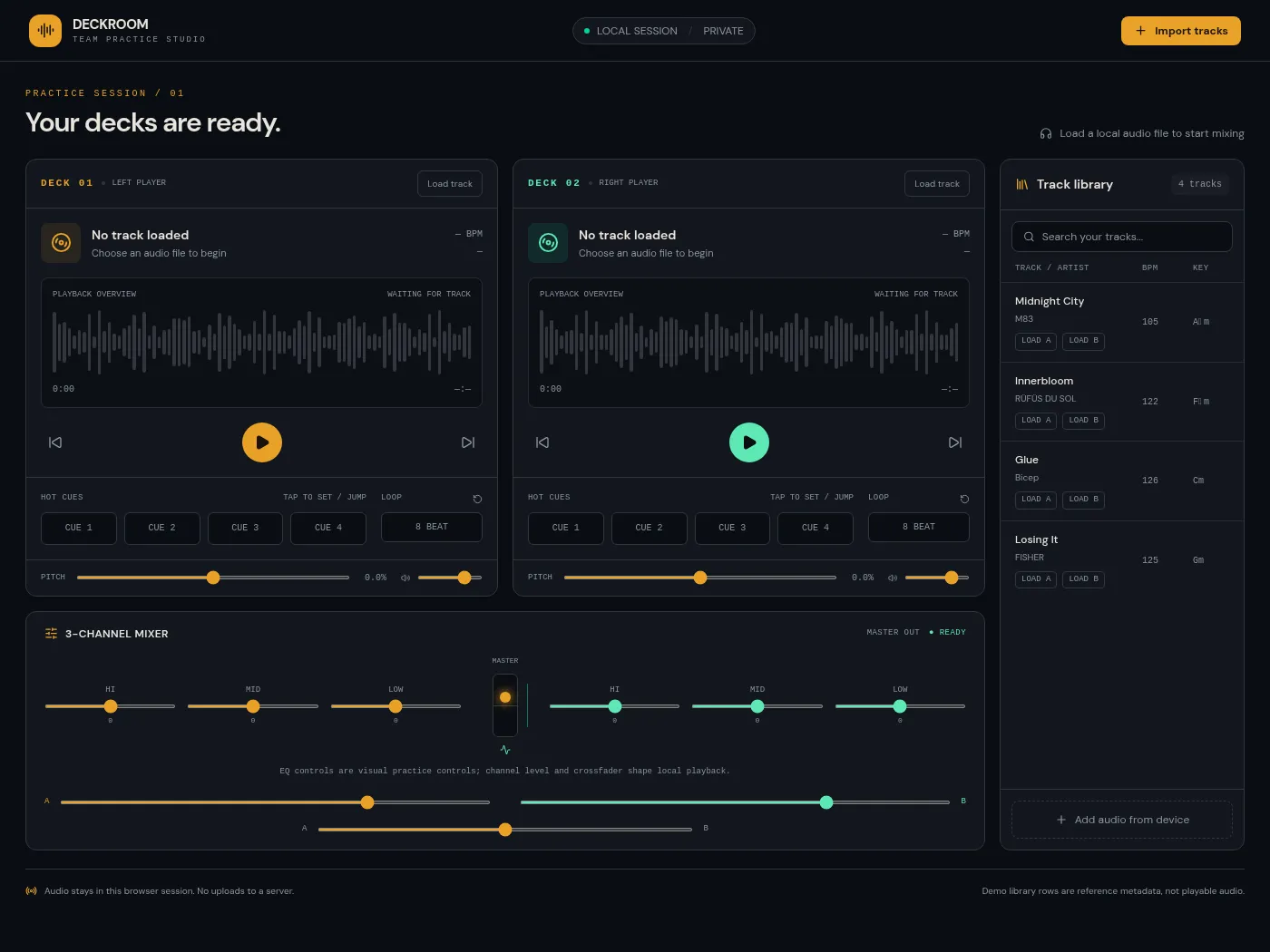 Virtual DJ Deck Pro