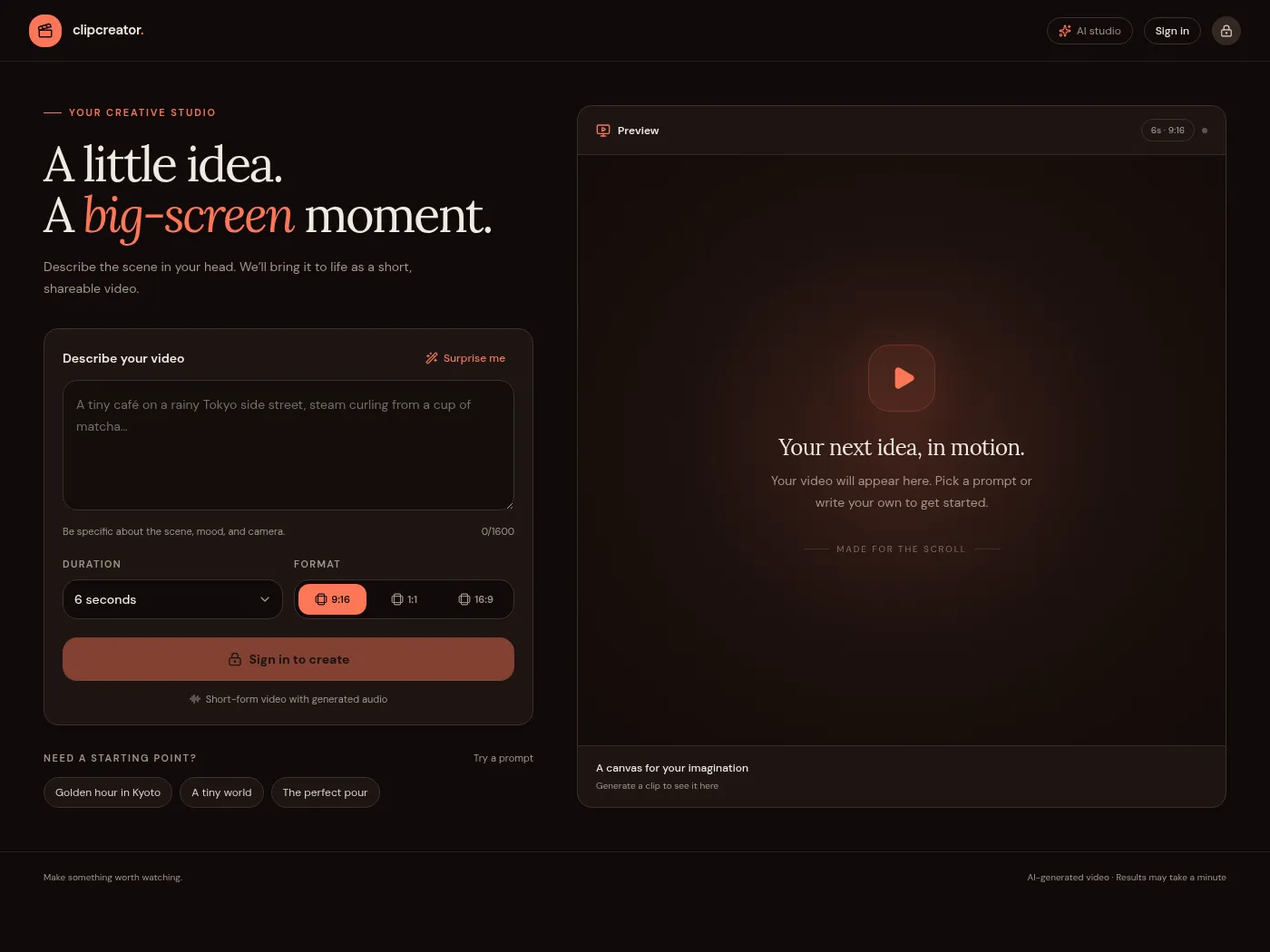 ClipCreator AI