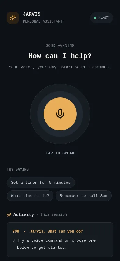Jarvis Mobile Assistant