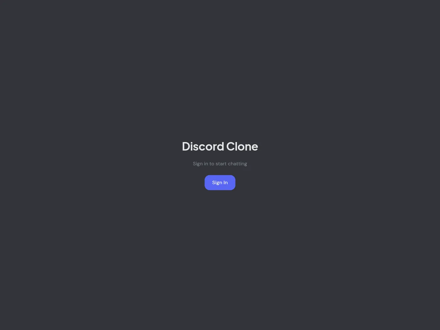 Discord Clone