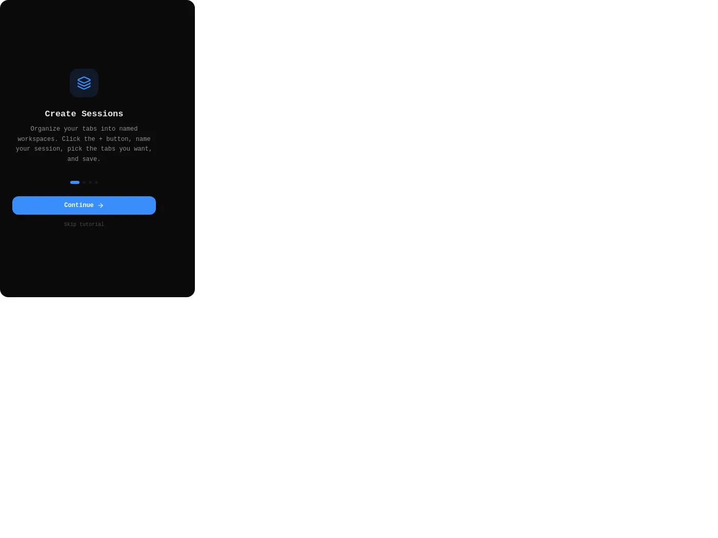 Sessions Workspace Manager