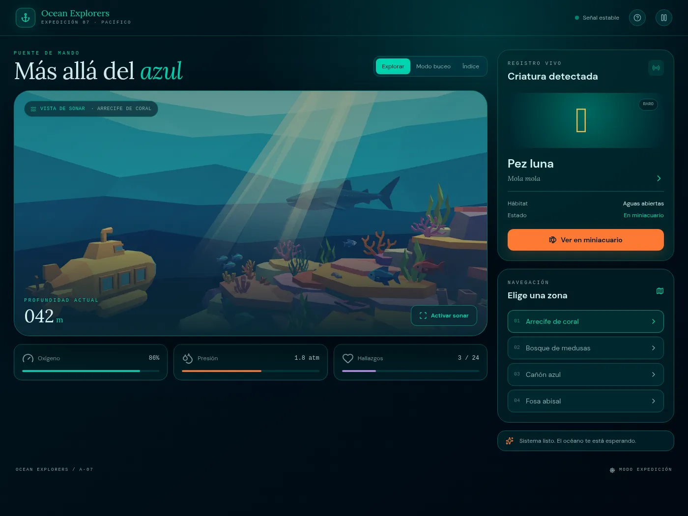 Ocean Explorers Game
