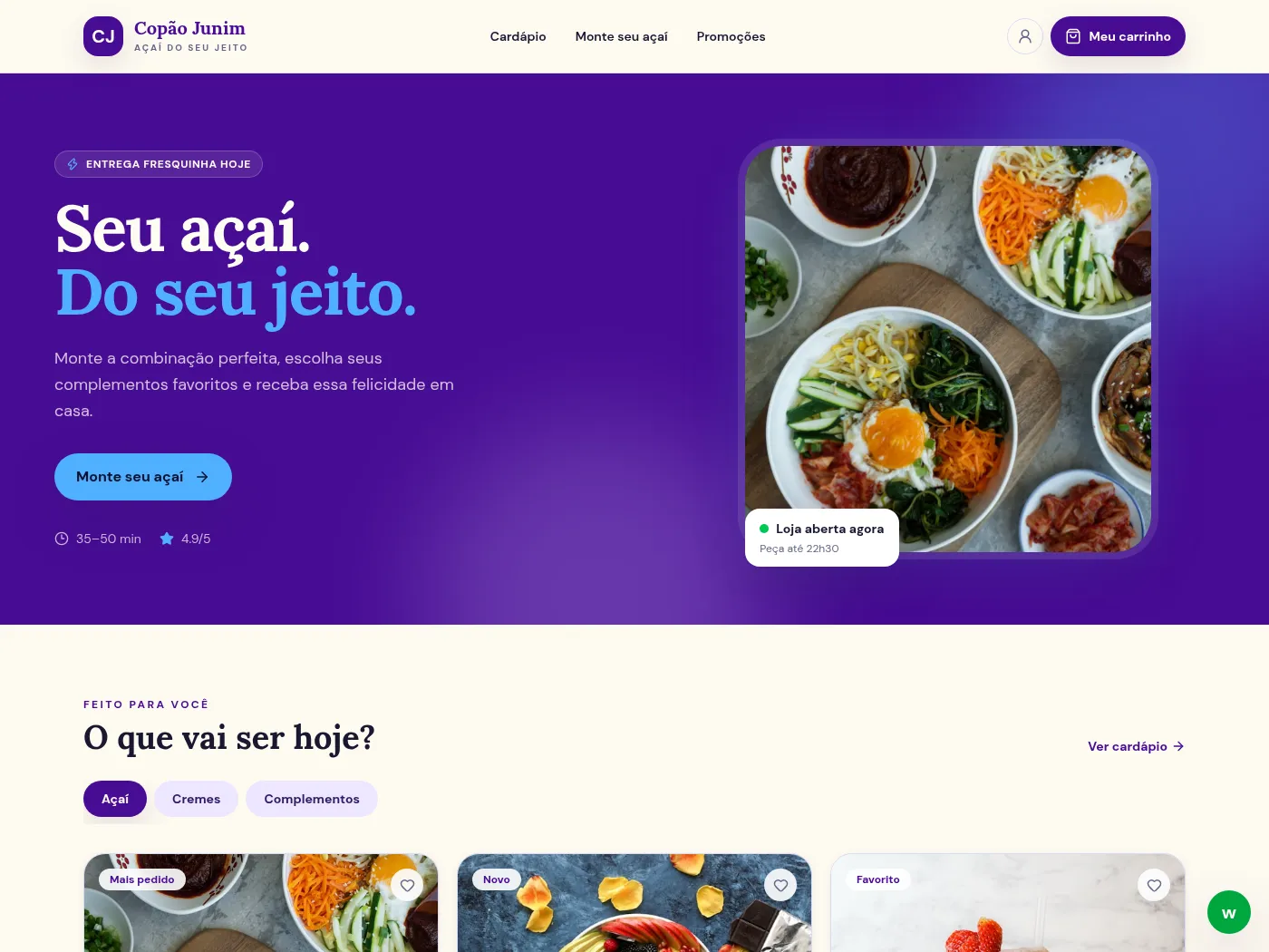Copão Junim Delivery App