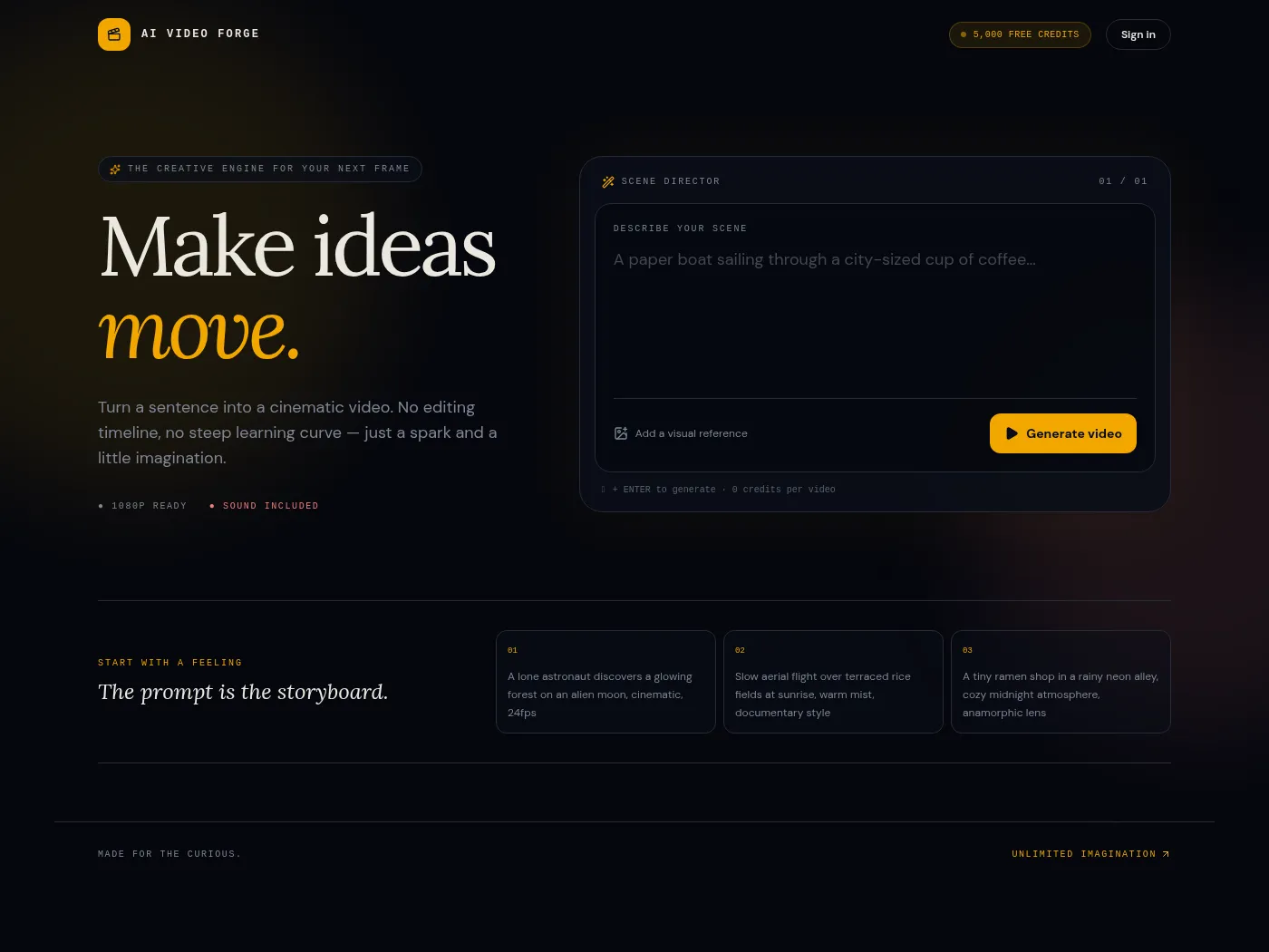 AI Video Forge