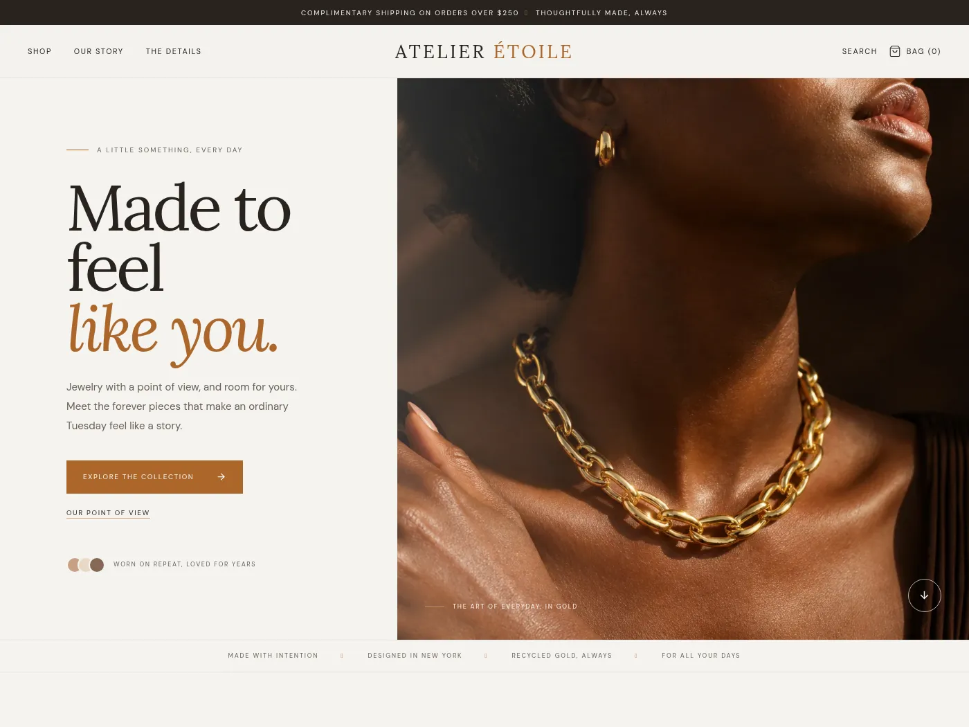 Luxe Jewelry Shop (กดดูตัวอย่าง)