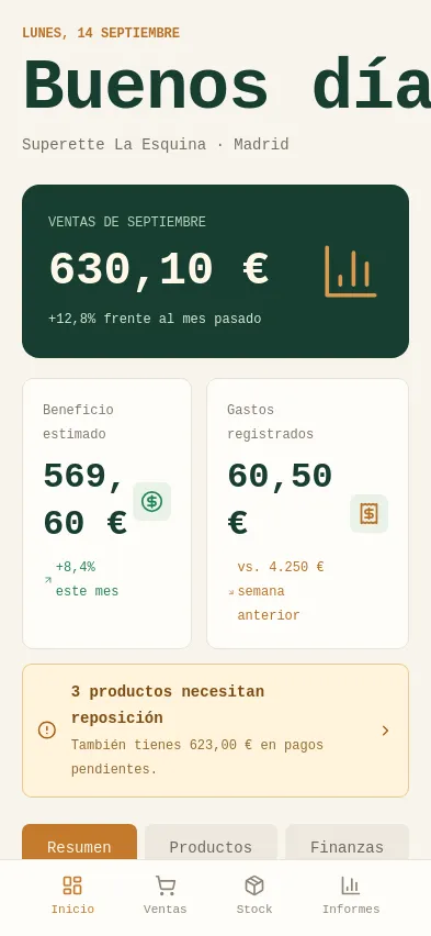 Superette Manager Pro