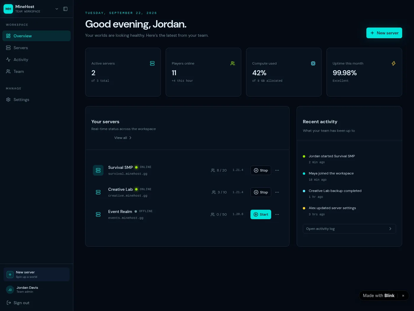 Donut hosting