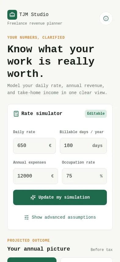 TJM Simulator Mobile