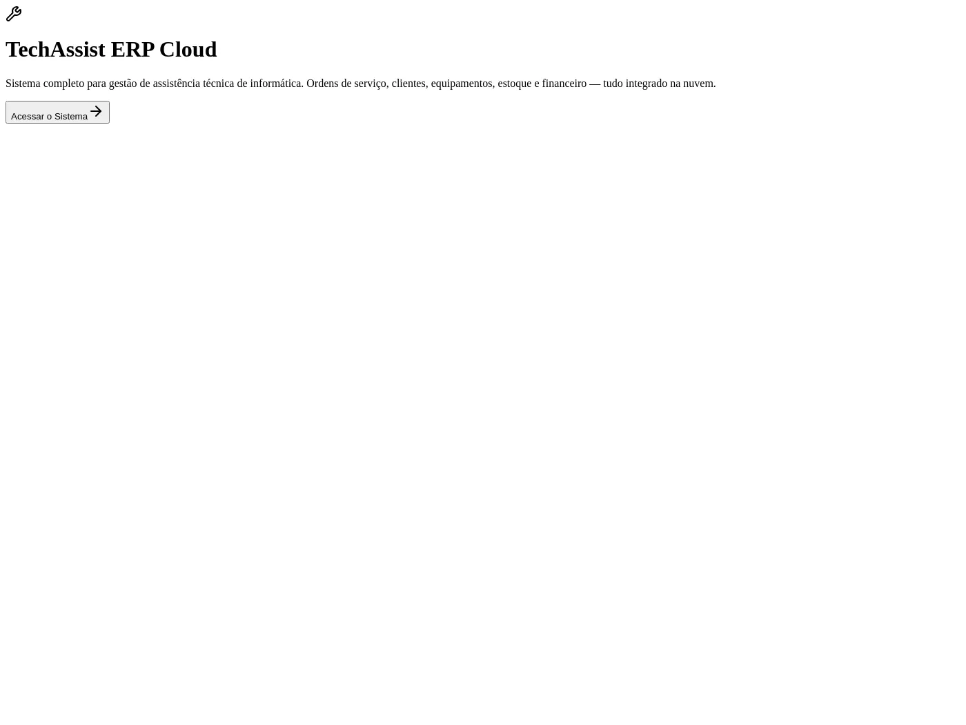 TechAssist ERP Cloud