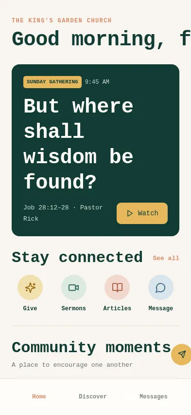 Church Connect Mobile