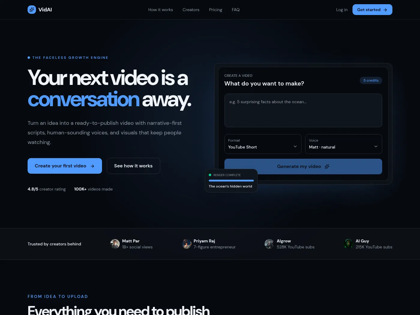 VidAI Video Insights