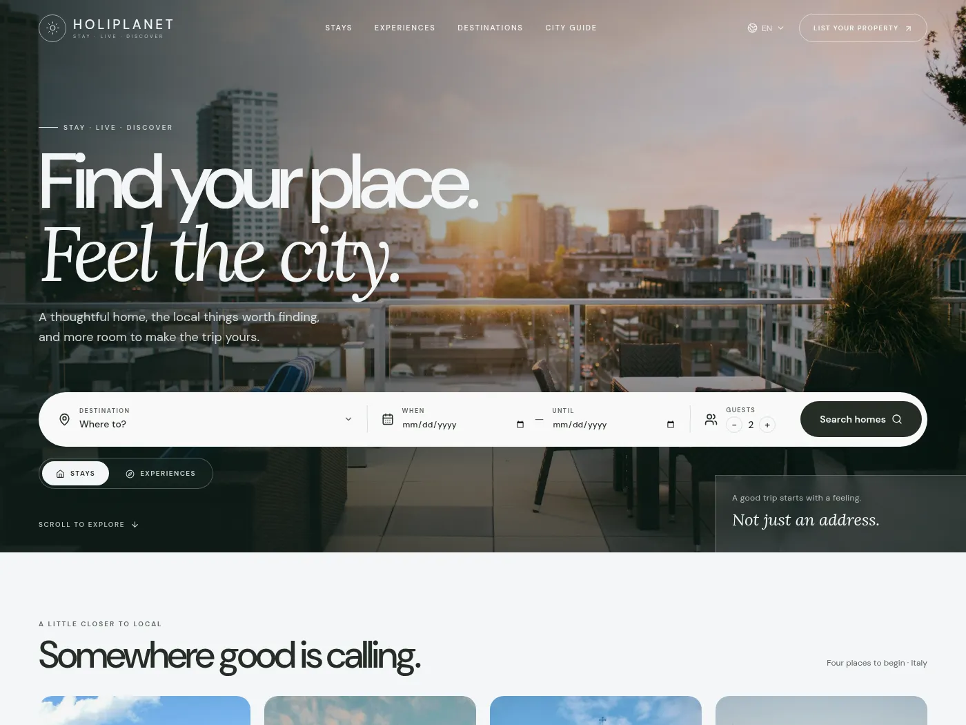 Holiplanet Travel Marketplace