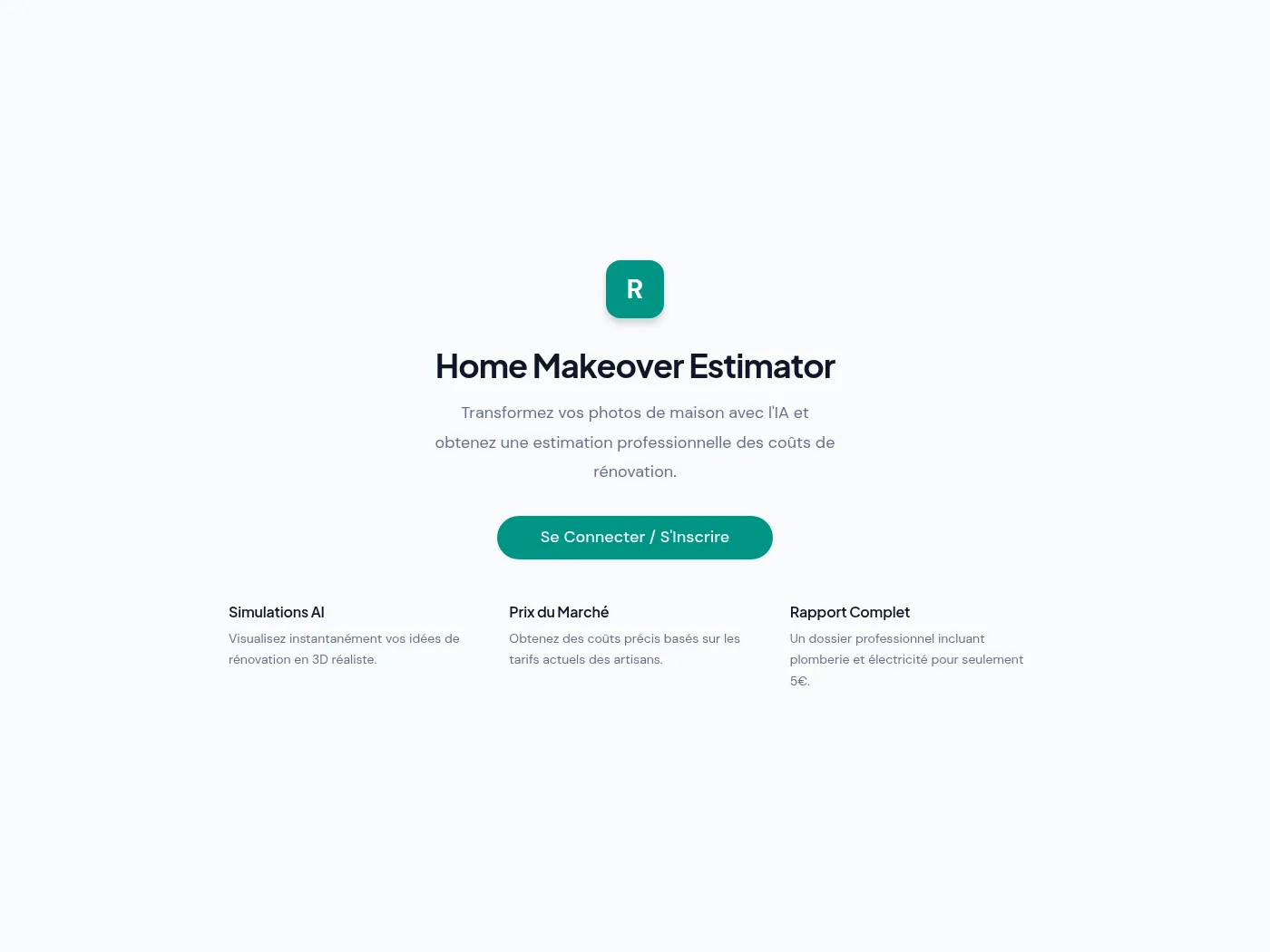 Home Makeover Estimator