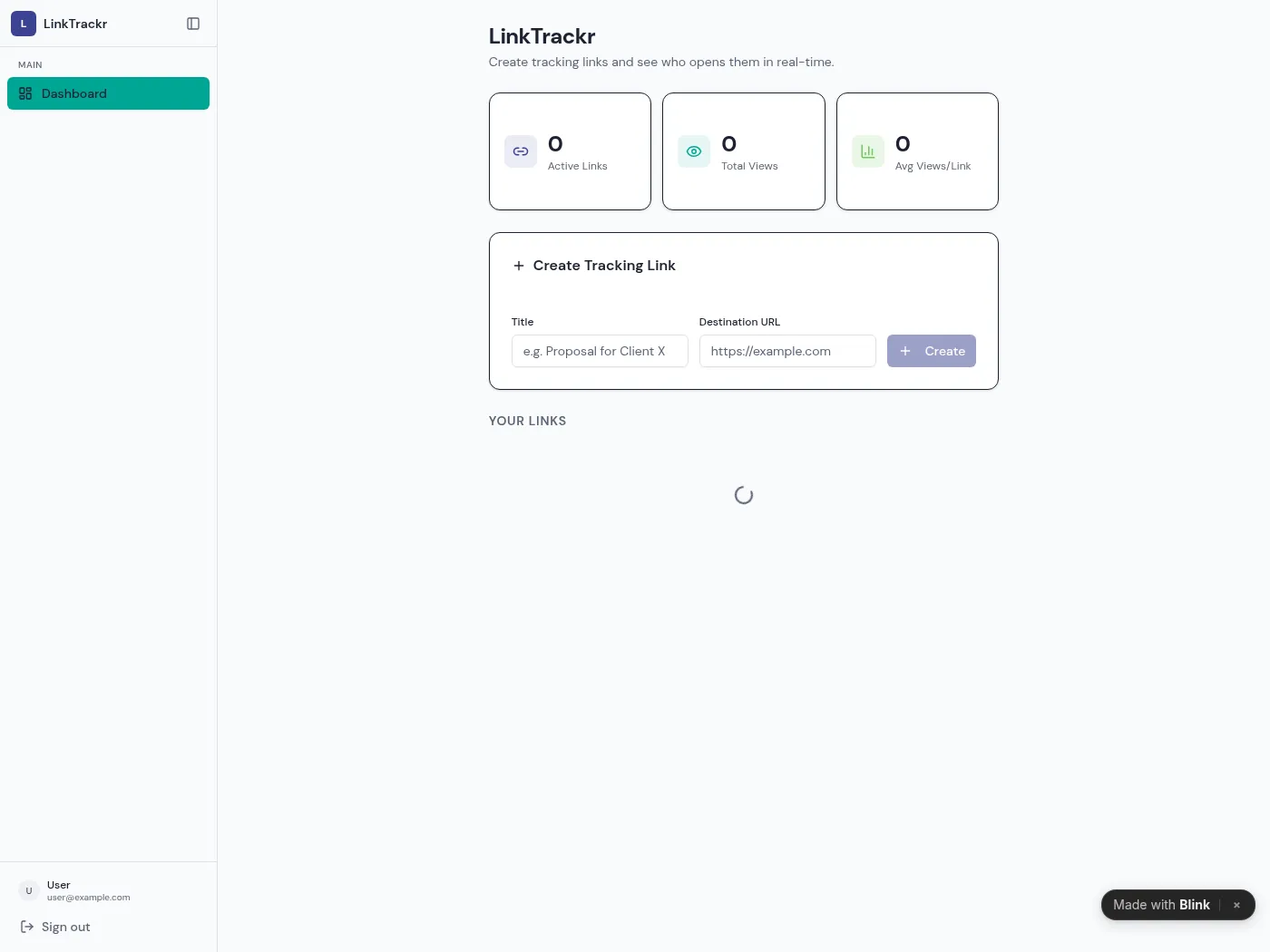 LinkTrackr