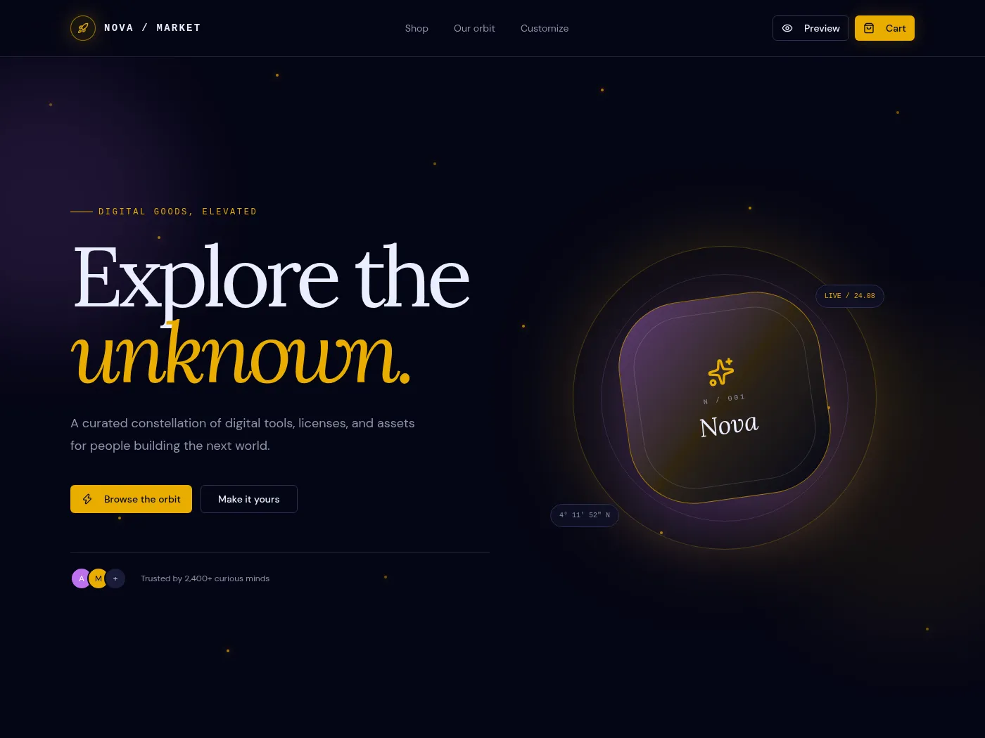 Galaxy Store Theme