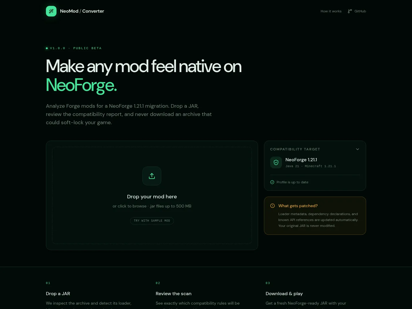 NeoMod Converter
