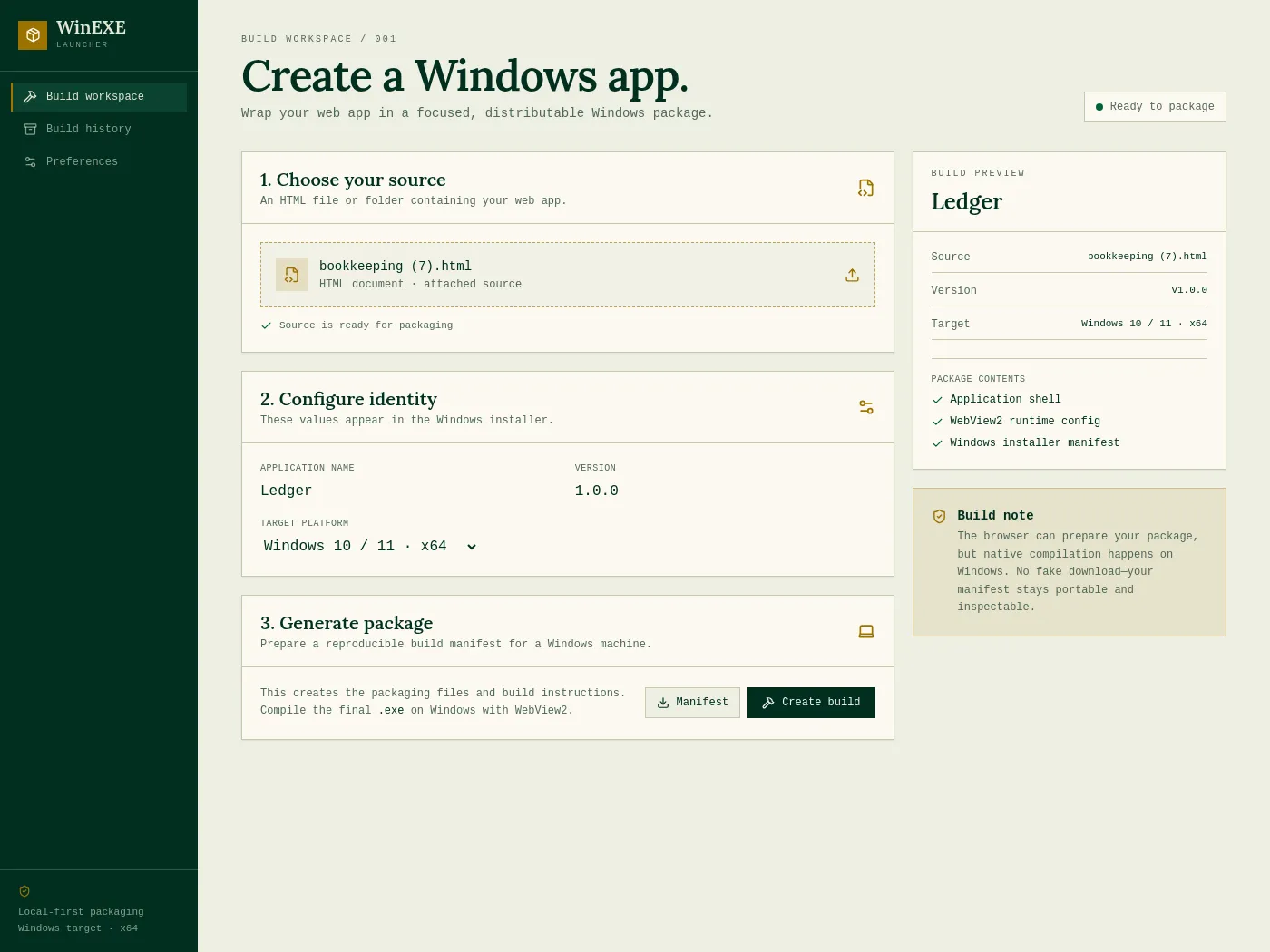 WinEXE Launcher