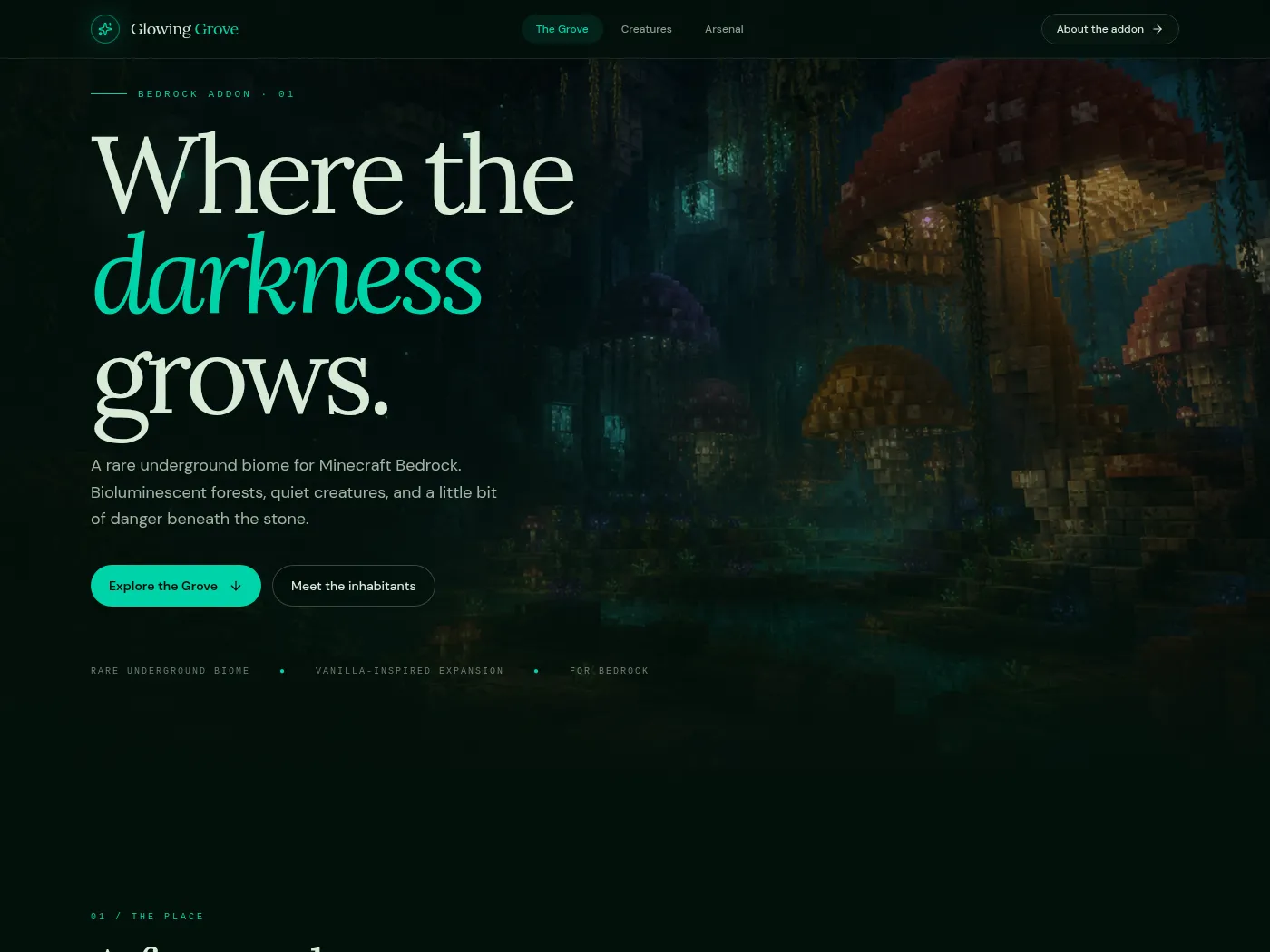 Glowing Grove Addon