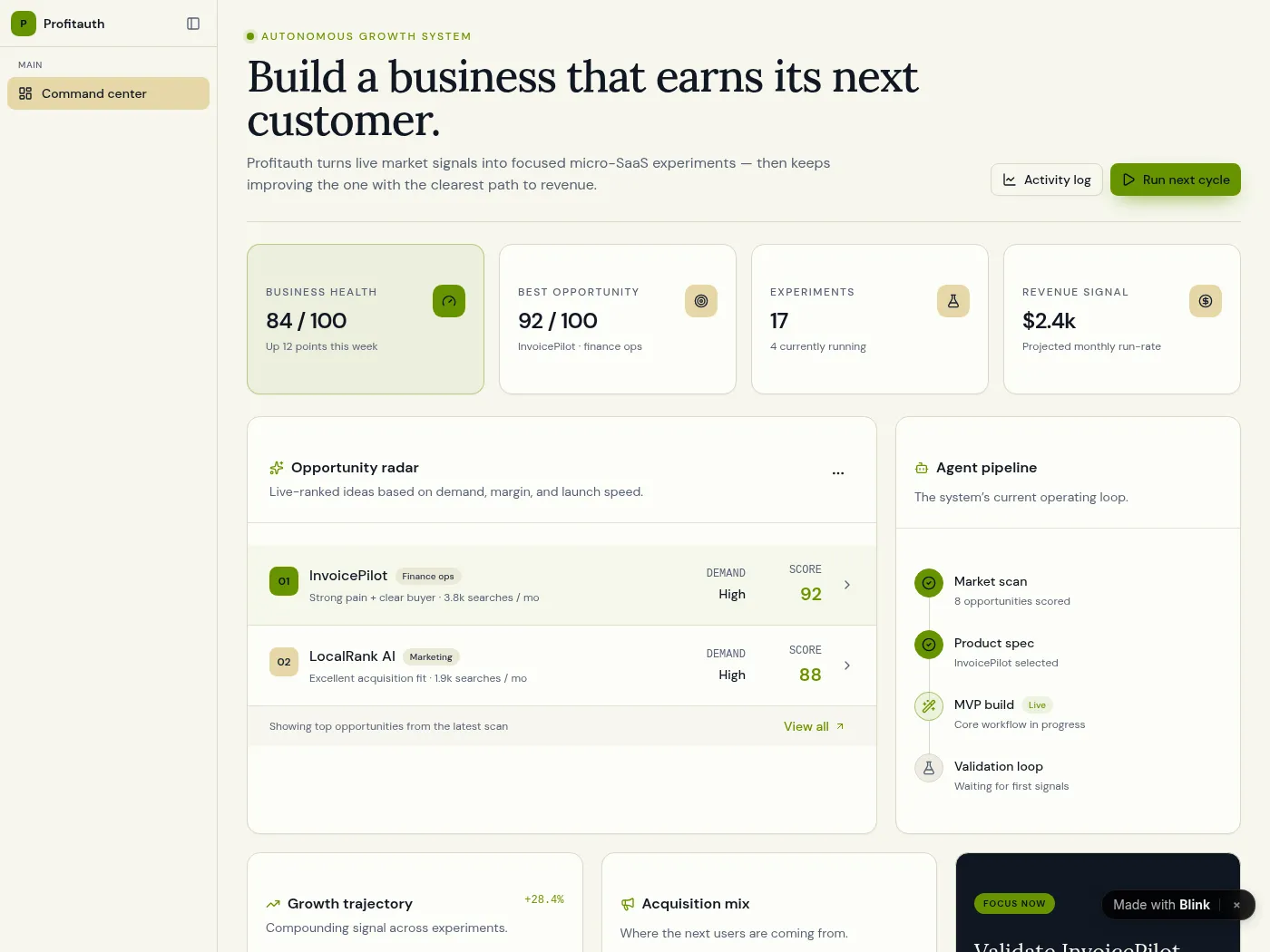 Profitauth Builder