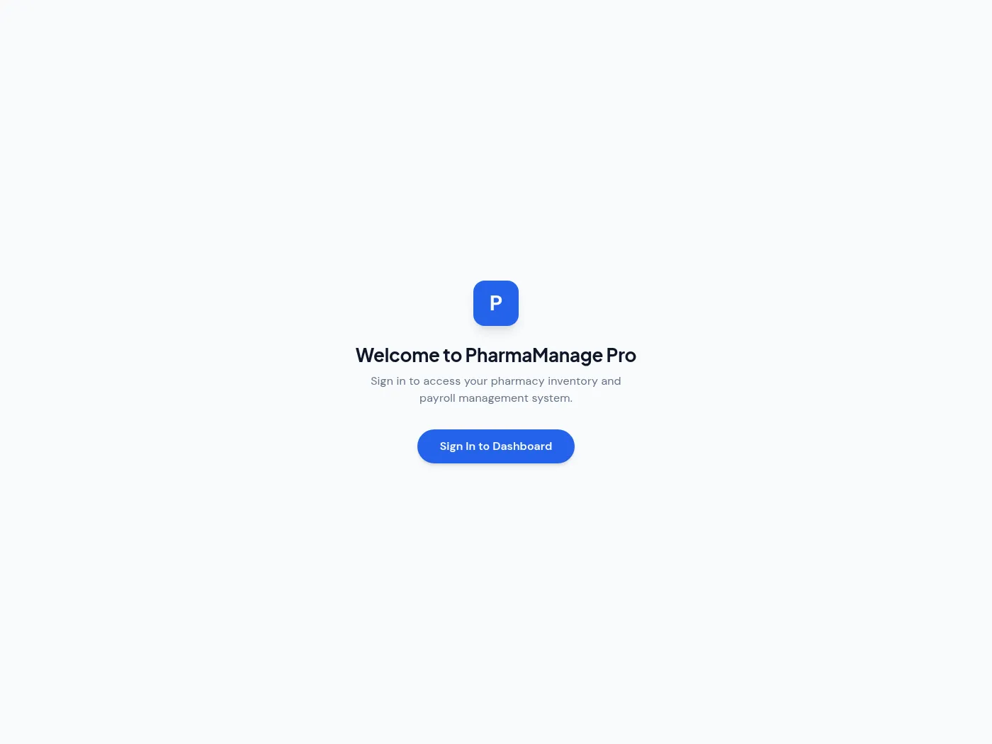 PharmaManage Pro