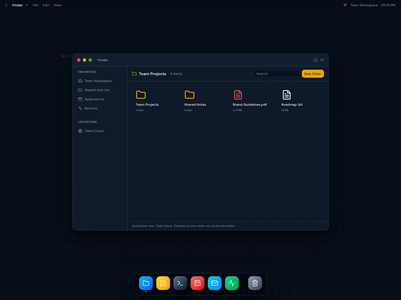 MacOS Web Simulator