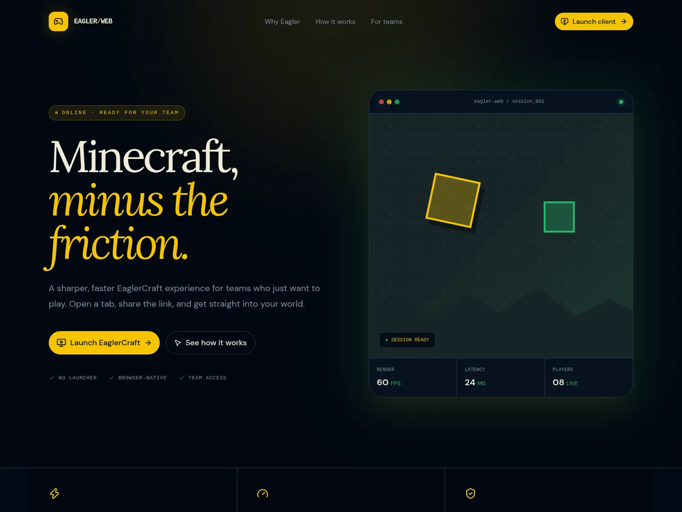 EaglerCraft Web Client