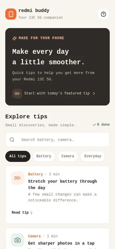 Redmi 13C 5G App