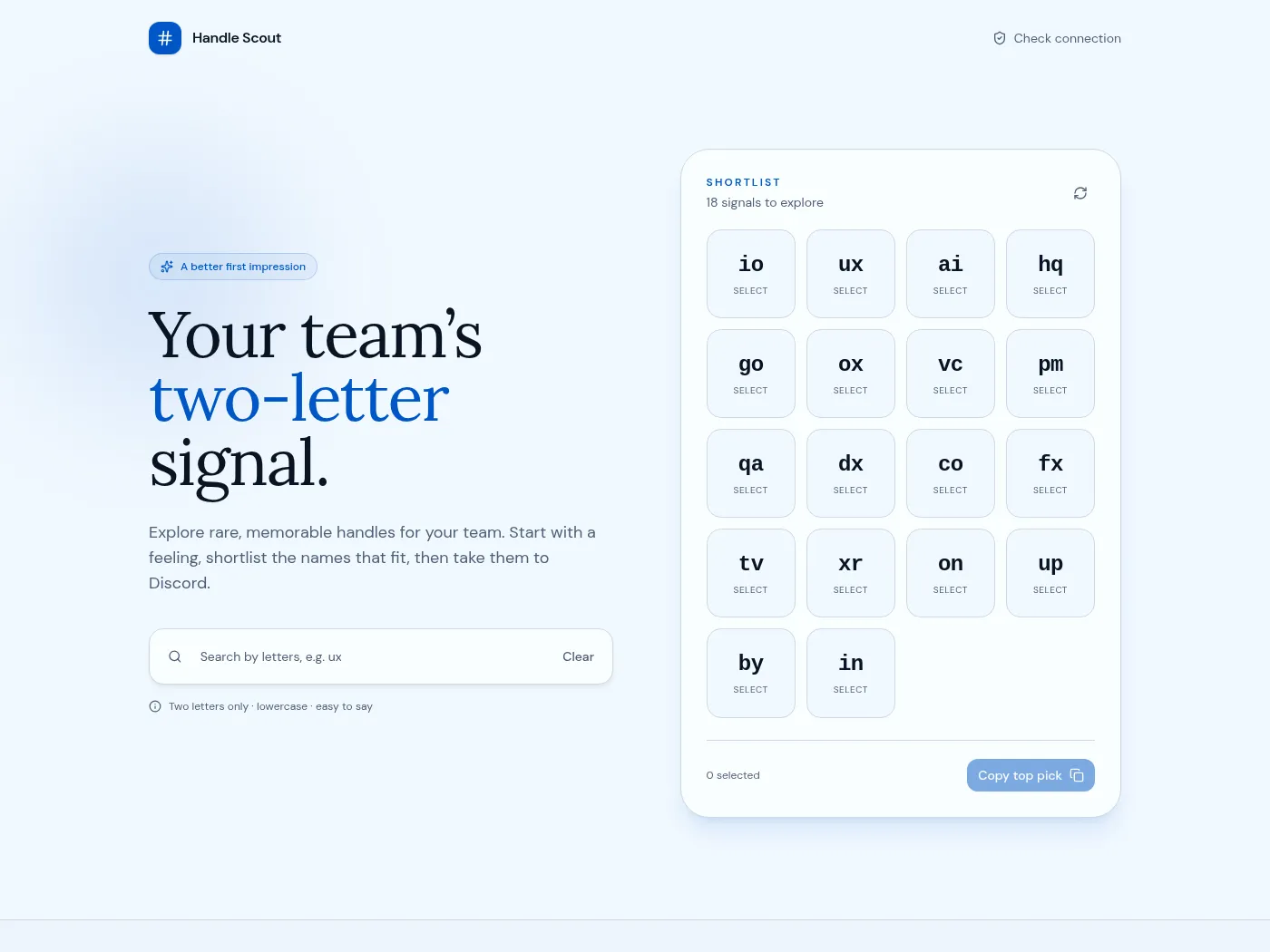 Discord Handle Finder