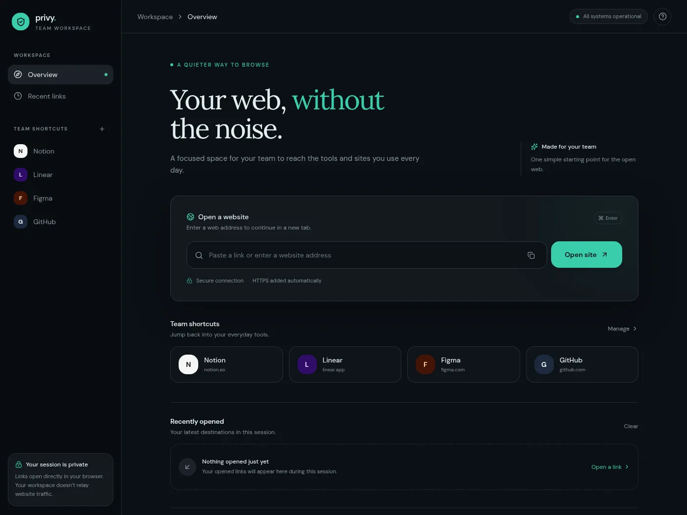 Privy Proxy Portal