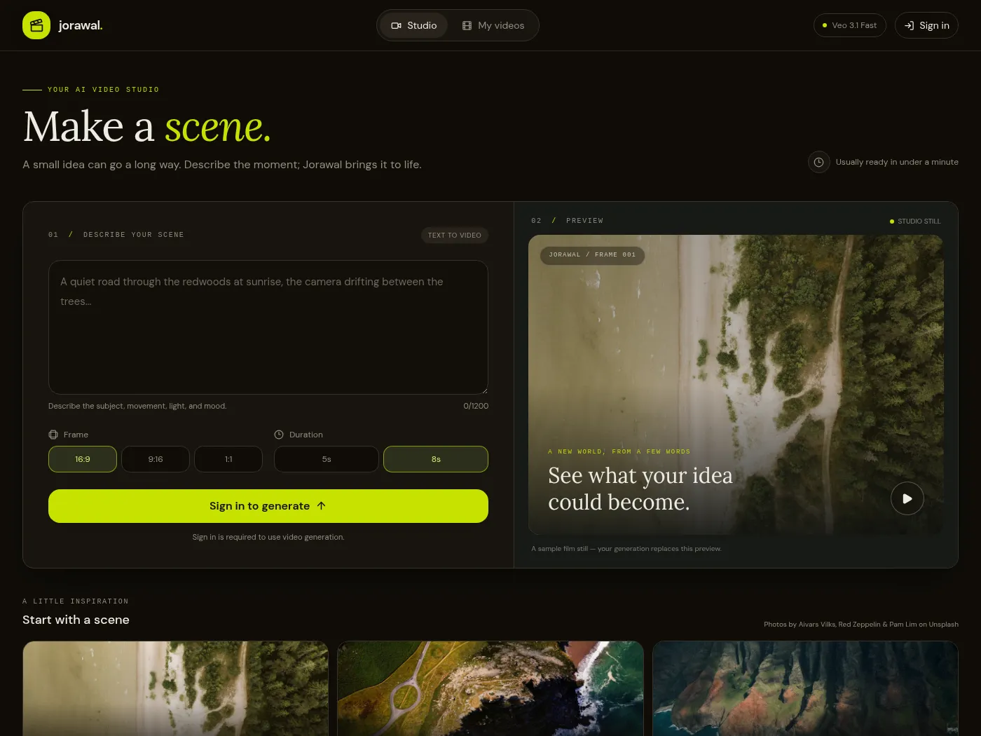 Jorawal AI Video Maker