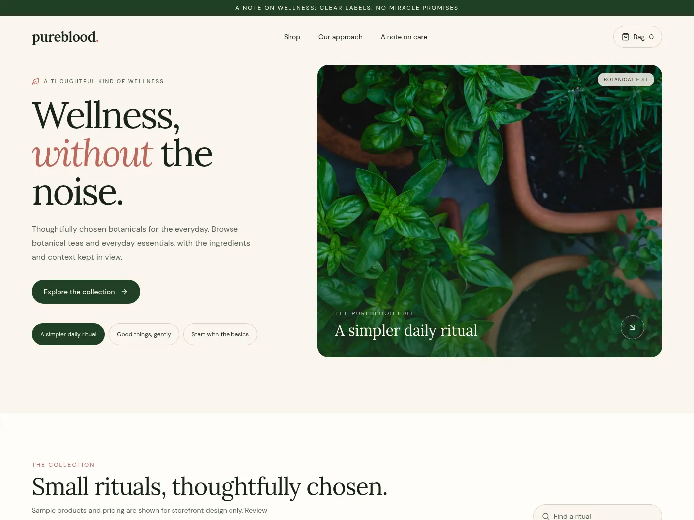 PureBlood Health Store