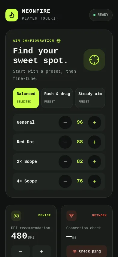 NeonFire Gamer Toolkit