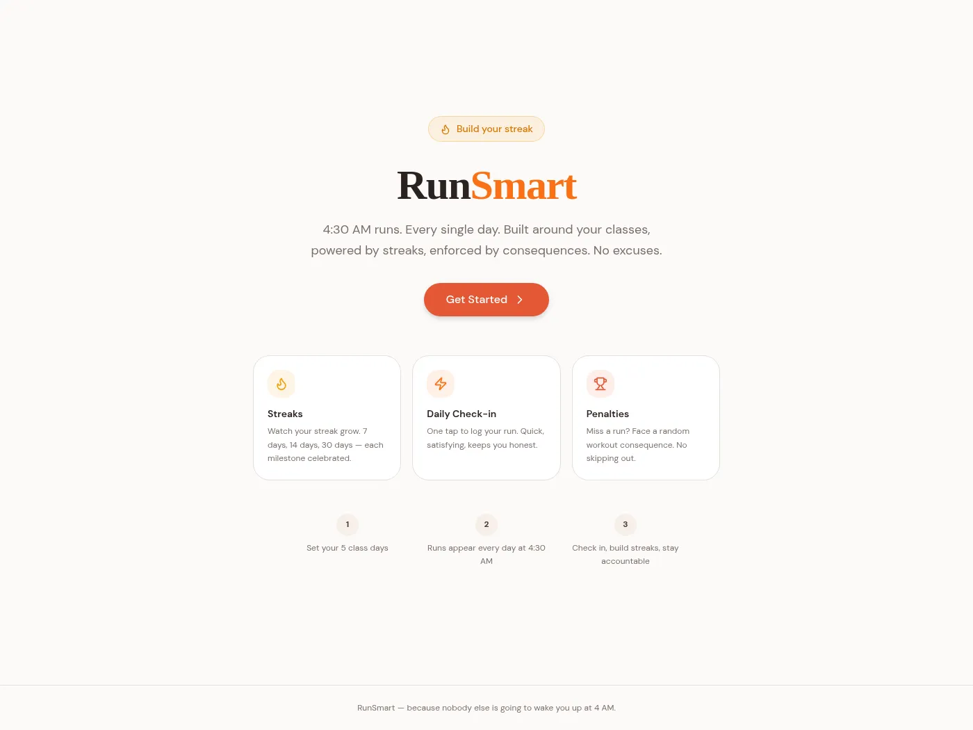 RunSmart Scheduler