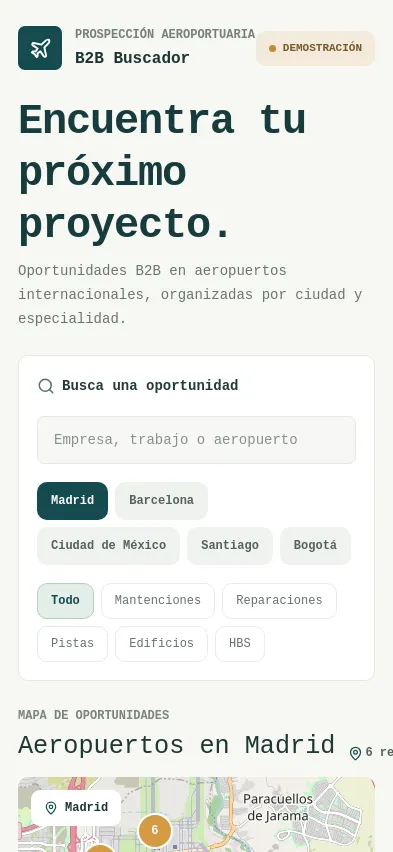 B2B Buscador Aeropuertos