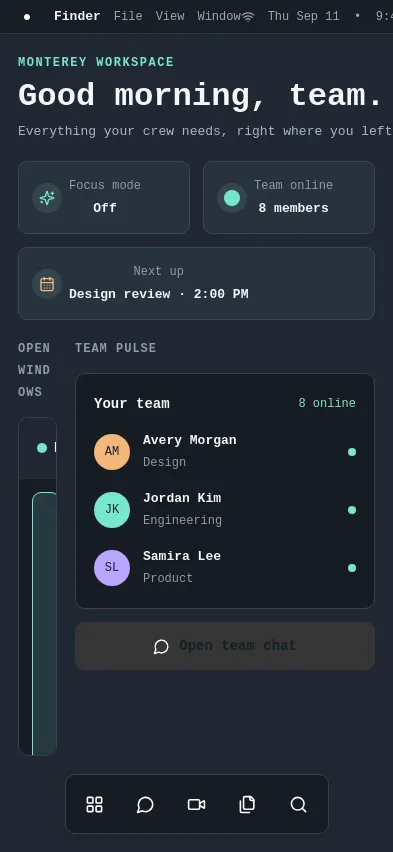 MacOS Mobile Simulator