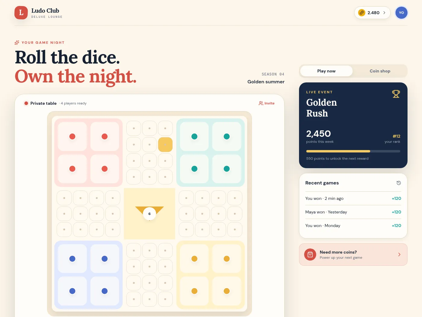 Ludo Club Deluxe