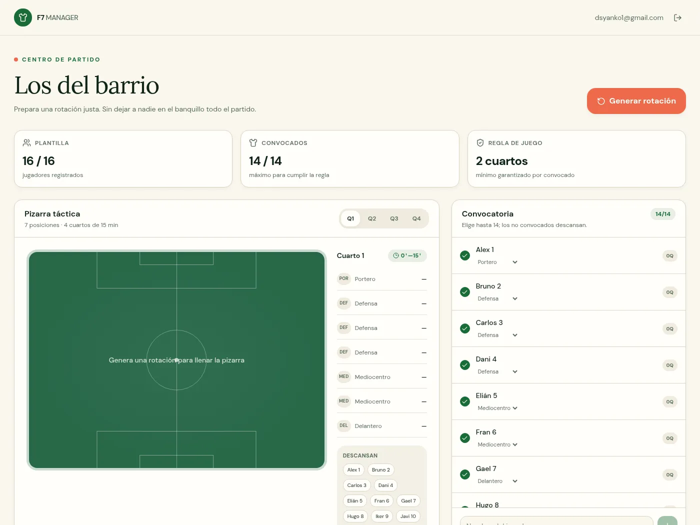 Fútbol 7 Manager