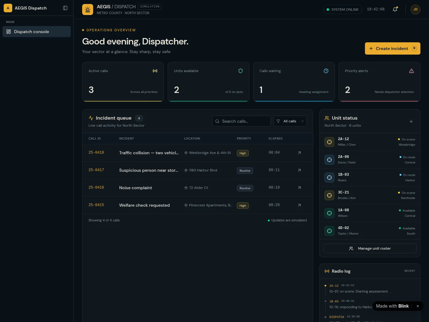 Roleplay Dispatch Bot