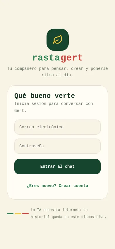 Rasta Gert AI App