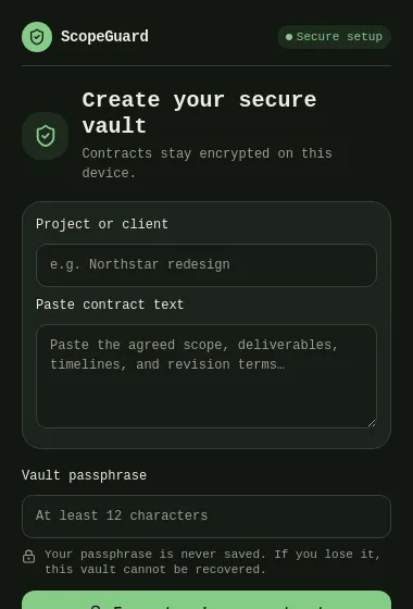 ScopeGuard Chrome Extension
