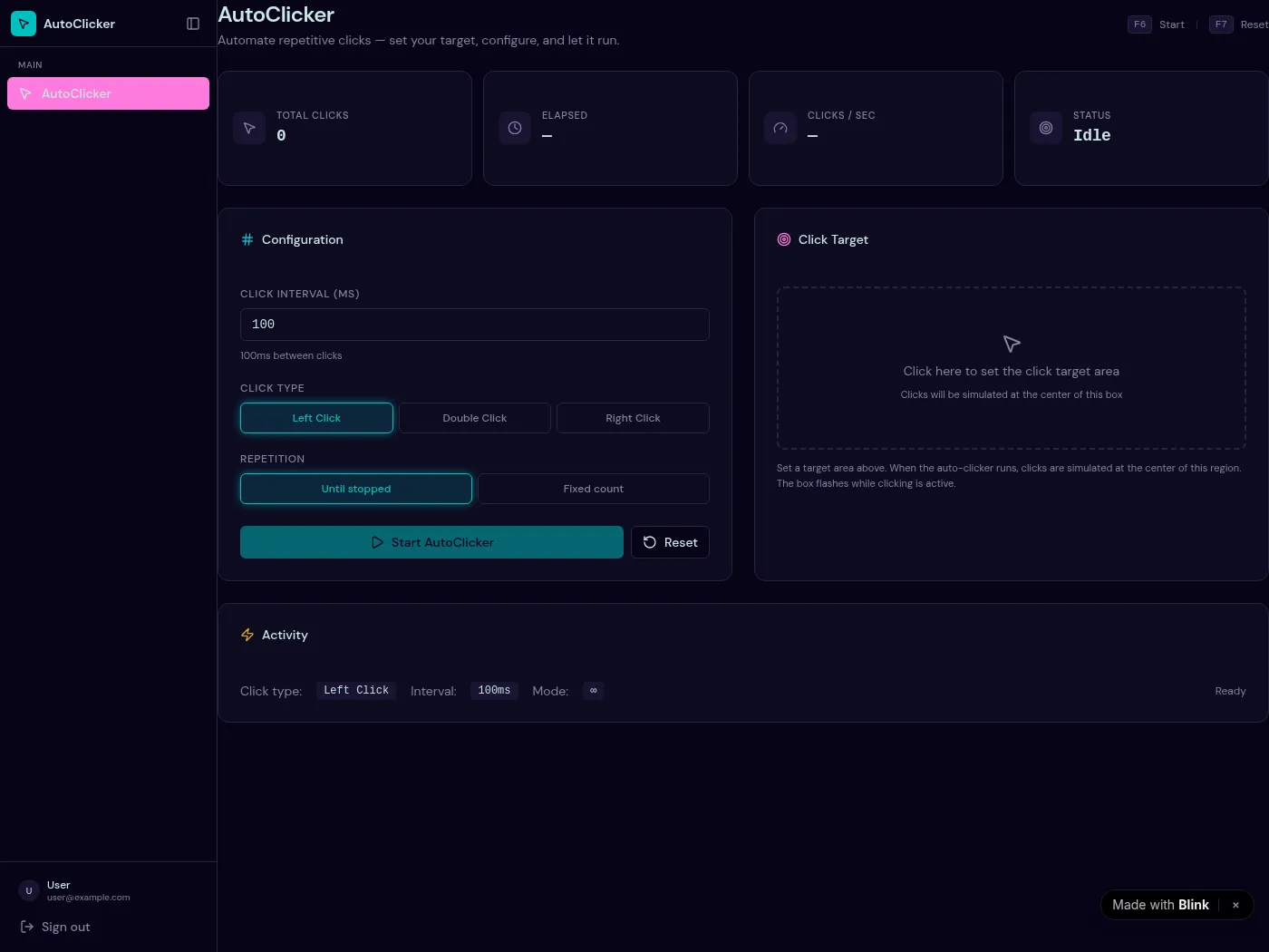 AutoClicker Utility