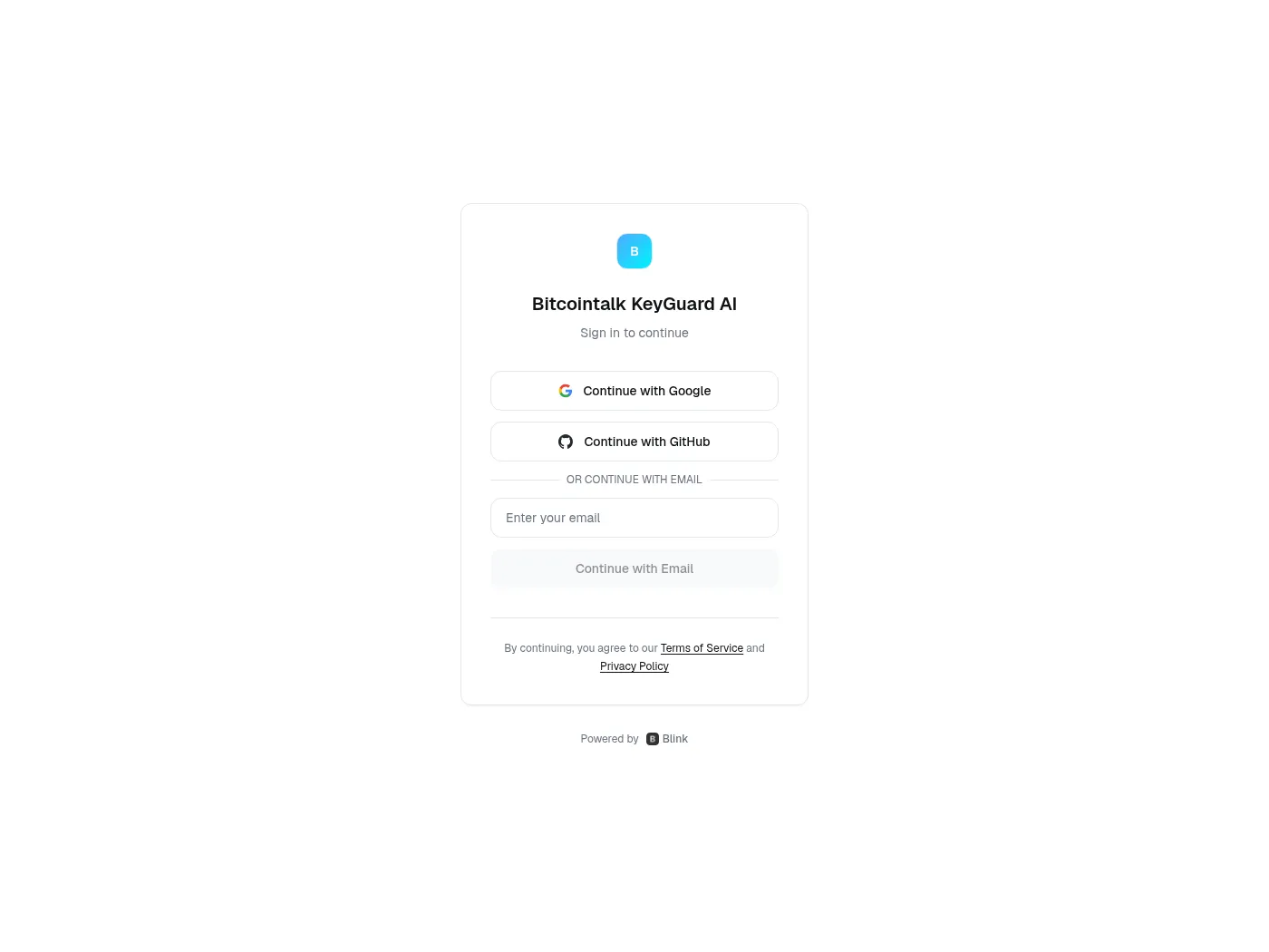 Bitcointalk KeyGuard AI