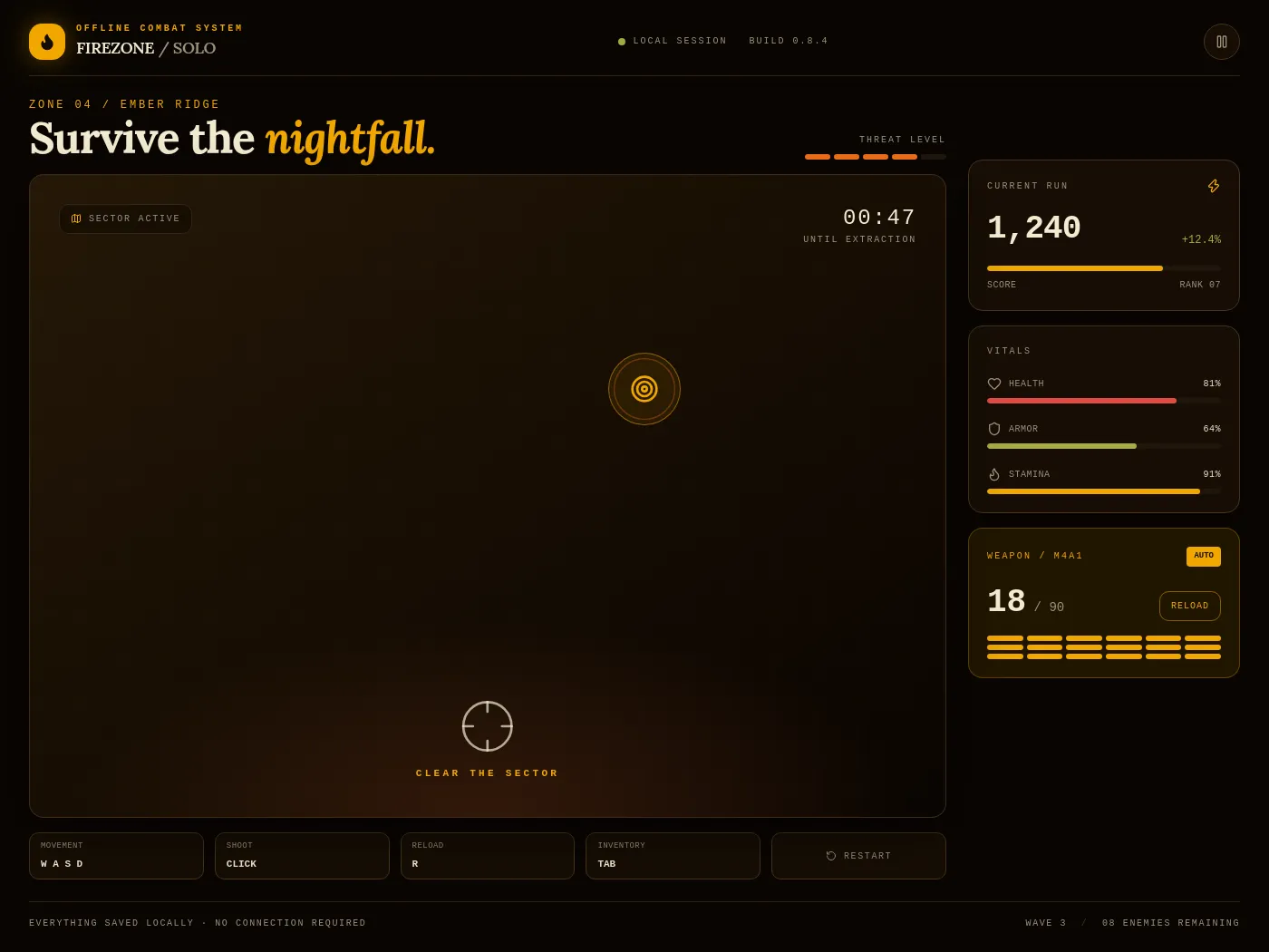Offline Free Fire Game