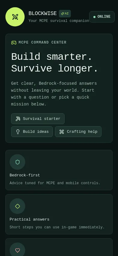 MCPE AI Bot