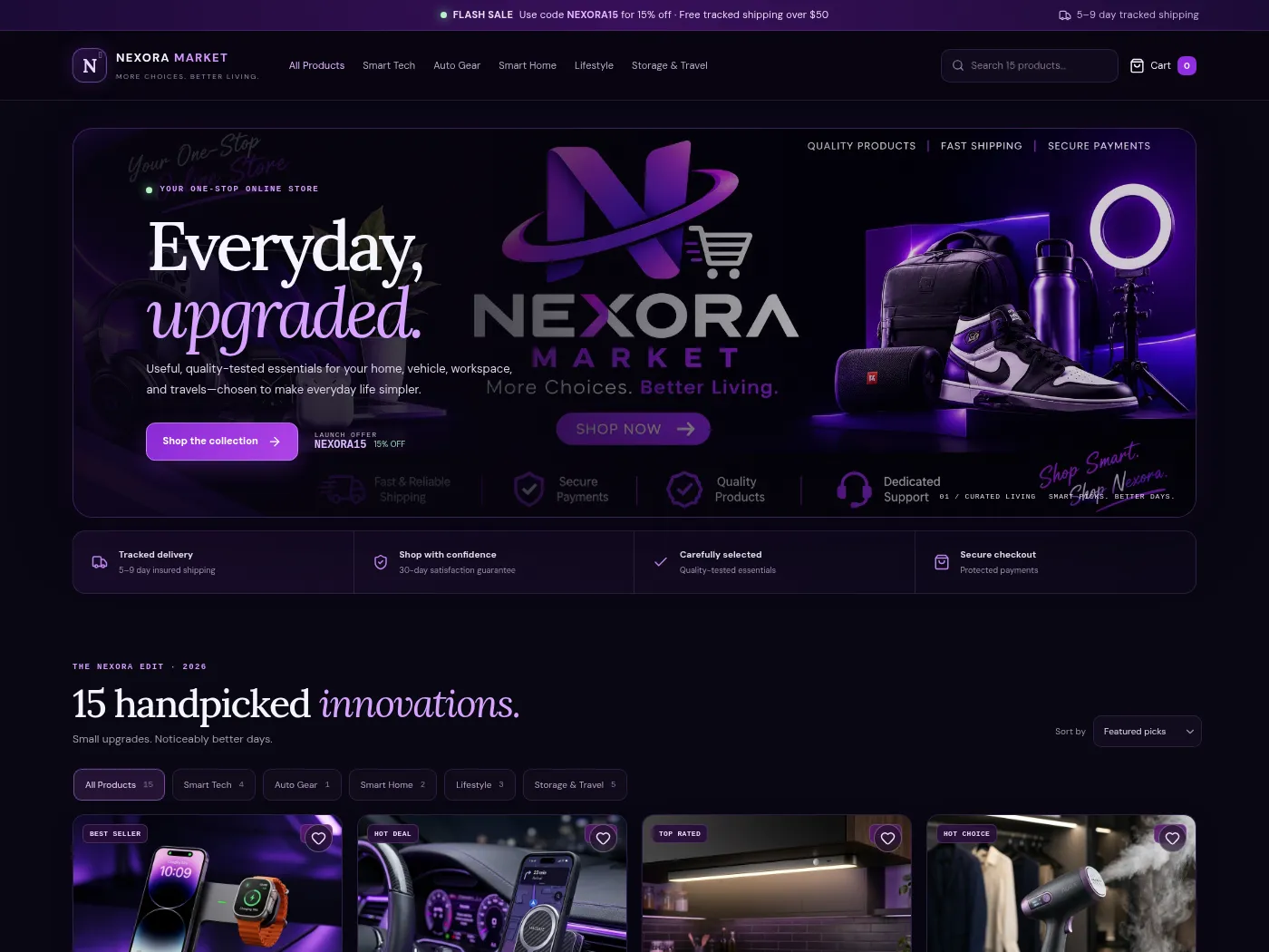 NEXORA MARKET Storefront