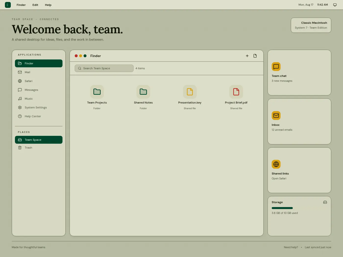Mac OS Web Simulator
